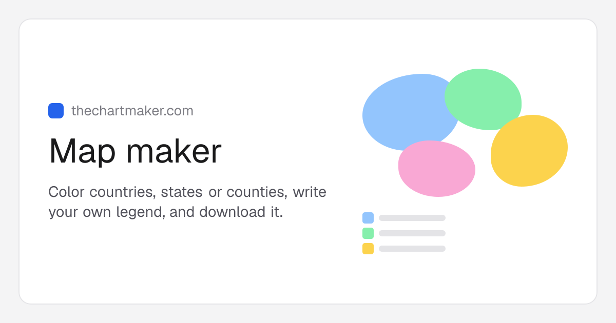 World Hex Grid Map Maker: Color the 2,030 Hexes | The Chart Maker